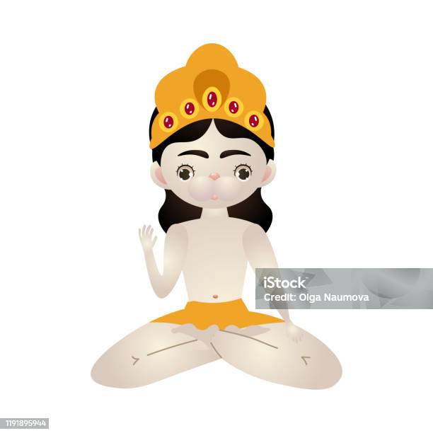 Dewa Hanuman Dengan Wajah Monyet Dalam Ilustrasi Vektor Mahkota Emas ... Dewa Hanuman Dengan Wajah Monyet Dalam Ilustrasi Vektor Mahkota Emas ...