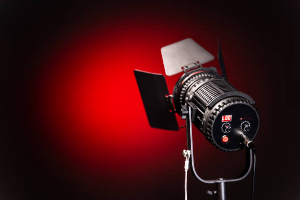 Image libre: réflecteur, diode, lumière rouge, Spotlight, lumière ...