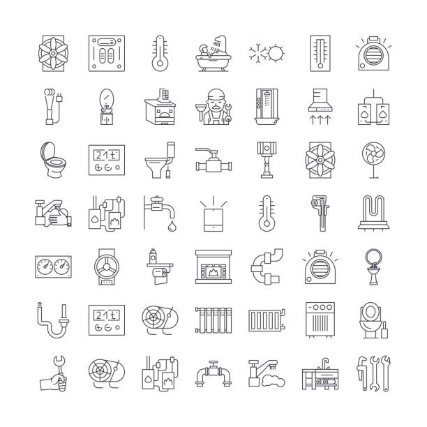 6 800 Climatisation Industrielle Stock Illustrations Graphiques