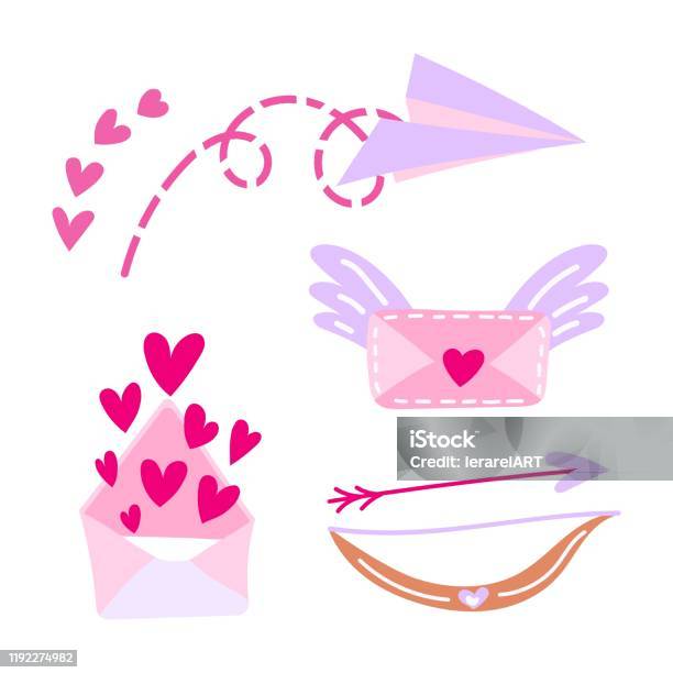 Ensemble Dillustrations Plates De Jour De Valentine De Vecteur Contexte ... Ensemble Dillustrations Plates De Jour De Valentine De Vecteur Contexte ...