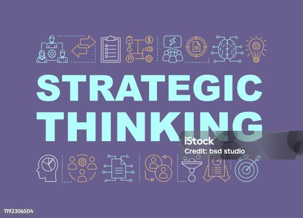 Spanduk Konsep Kata Pemikiran Strategis Ilustrasi Stok - Unduh Gambar ... Spanduk Konsep Kata Pemikiran Strategis Ilustrasi Stok - Unduh Gambar ...