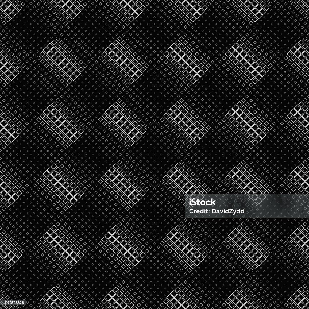 Geometrical Black And White Diagonal Square Pattern Background Design