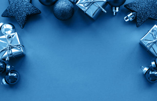 Free Stock Photo of Blue Christmas Background | Download Free Images ...