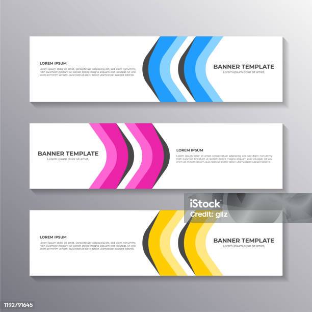 Spanduk Dengan Desain Minimal Latar Belakang Bisnis Geometris Keren