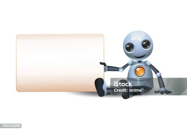 Ilustrasi 3d Robot Kecil Menyimpan Komunikasi Tanda Kosong Lebar Sambil ... Ilustrasi 3d Robot Kecil Menyimpan Komunikasi Tanda Kosong Lebar Sambil ...