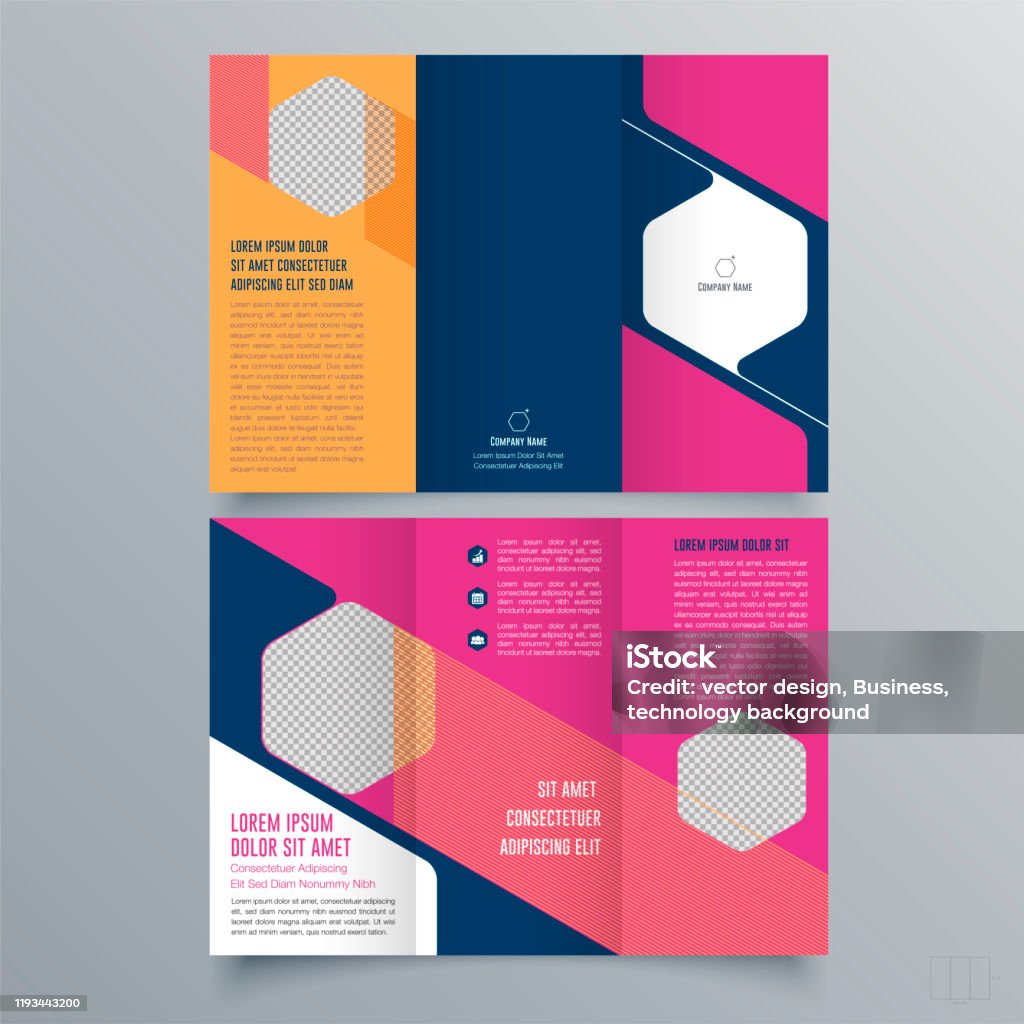 Conception De Brochure Modèle De Brochure Triplefold Créateur