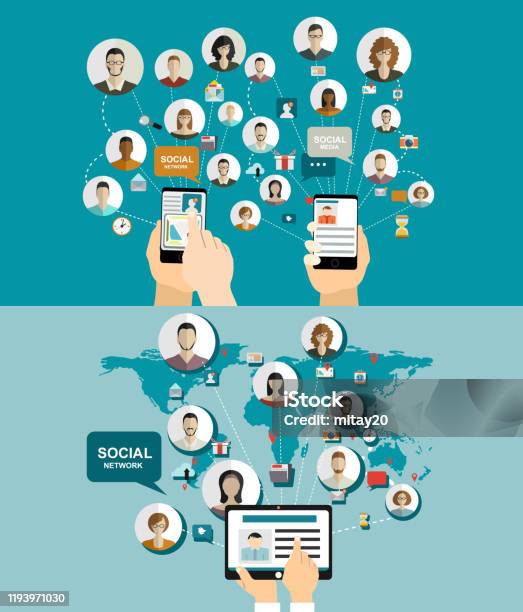 Desain Gaya Datar Template Banner Web Untuk Situs Web Atau Infografis