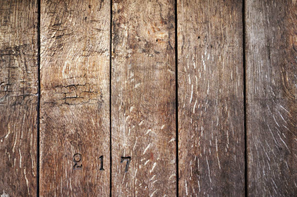 Free picture: Wood planks with numbers, a texture of industrial planks ...