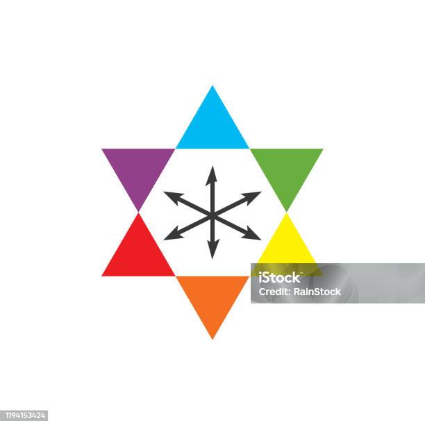 Set Bentuk Spanduk Abstrak Bulat Berwarnawarni Desain Spanduk Hamparan