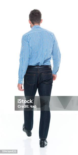Full Length One Man Only One Person Rear View Of 3039 Years Old Adult ... Full Length One Man Only One Person Rear View Of 3039 Years Old Adult ...