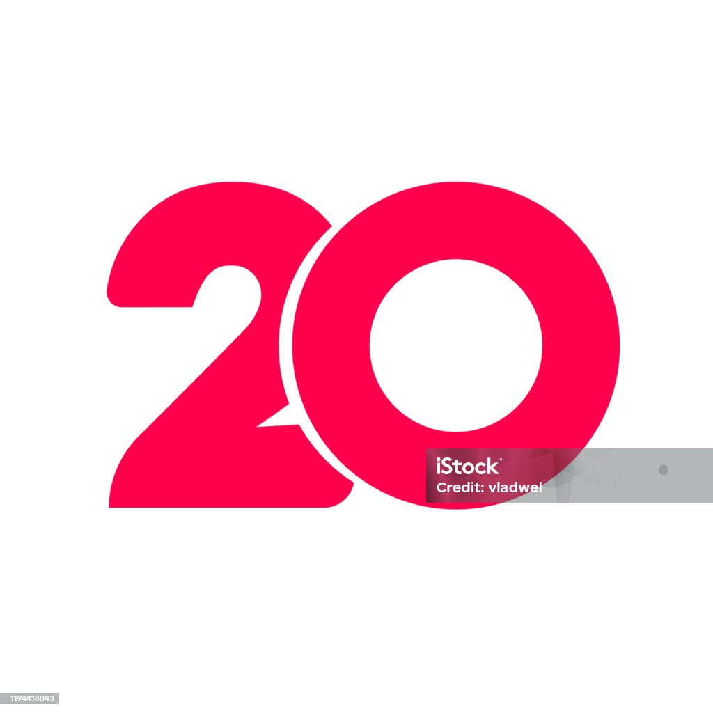 20 Symbol Oder Logonummer Vektor Isoliert Auf Weißem Hintergrund Flach ... 20 Symbol Oder Logonummer Vektor Isoliert Auf Weißem Hintergrund Flach ...