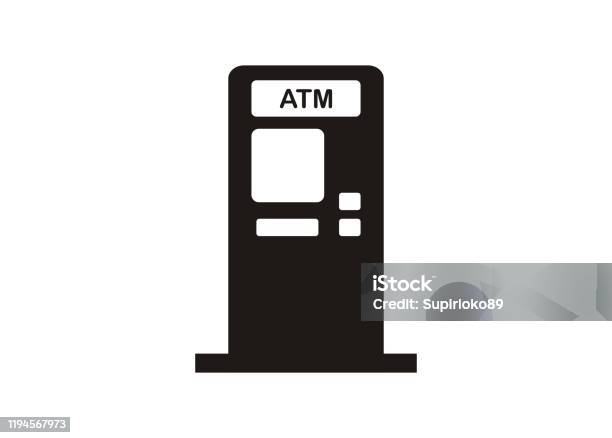 Mesin Atm Ikon Sederhana Dalam Hitam Dan Putih Ilustrasi Stok - Unduh ... Mesin Atm Ikon Sederhana Dalam Hitam Dan Putih Ilustrasi Stok - Unduh ...