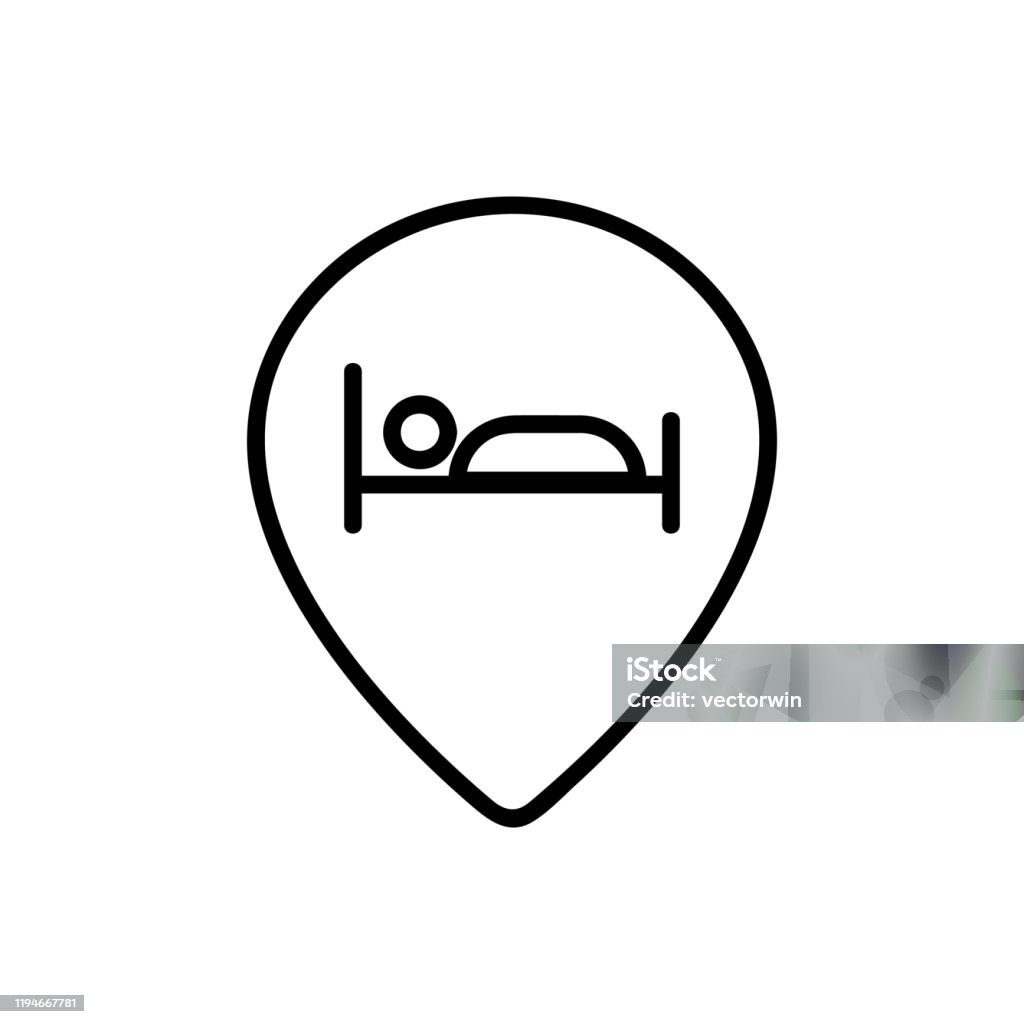 Vecteur Dicône De Dormeur Illustration Dillustration Isolée De Symbole