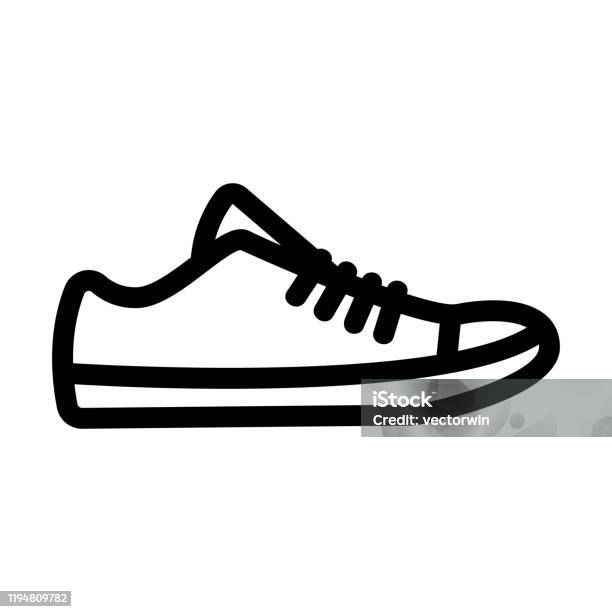 Vecteur Dicône De Baskets Illustration Dillustration Isolée De Symbole