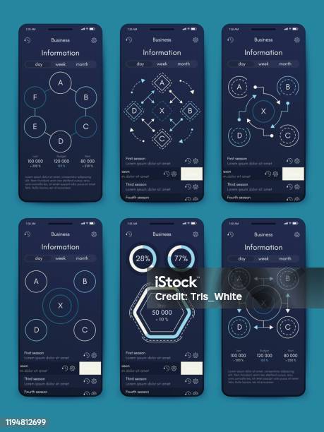 Éléments Vecteurs Infographiques Modernes Pour Les Brochures Daffaires