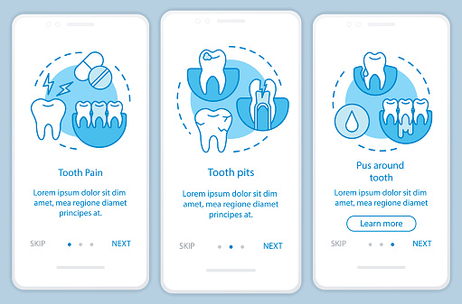 Gejala Penyakit Orientasi Layar Halaman Aplikasi Seluler Dengan Konsep