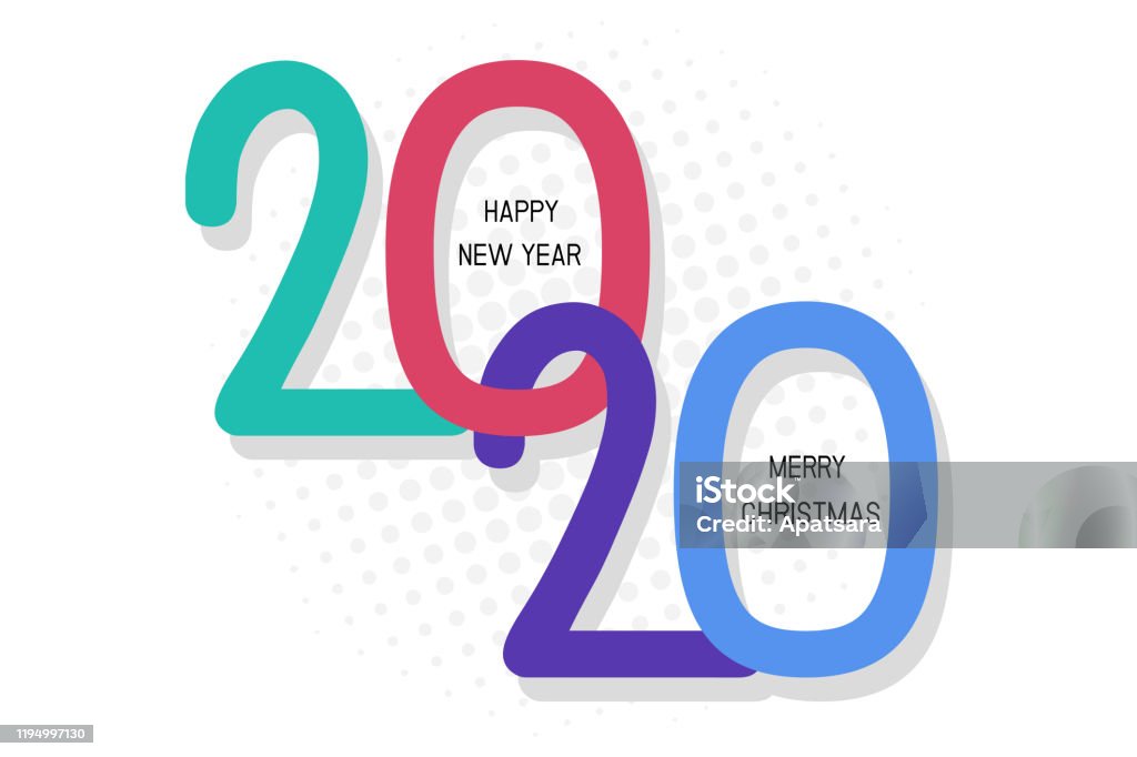 Ilustración de Feliz Tarjeta De Felicitación De Año Nuevo 2020 Concepto ... Ilustración de Feliz Tarjeta De Felicitación De Año Nuevo 2020 Concepto ...
