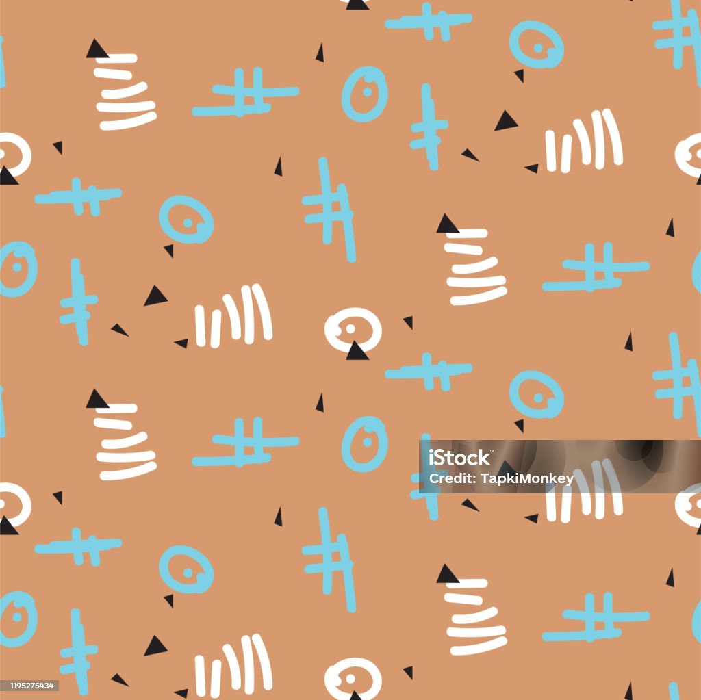 Seamless Pattern Hand Drawn Dot Scratch Circles Texture Vector Stock ... Seamless Pattern Hand Drawn Dot Scratch Circles Texture Vector Stock ...