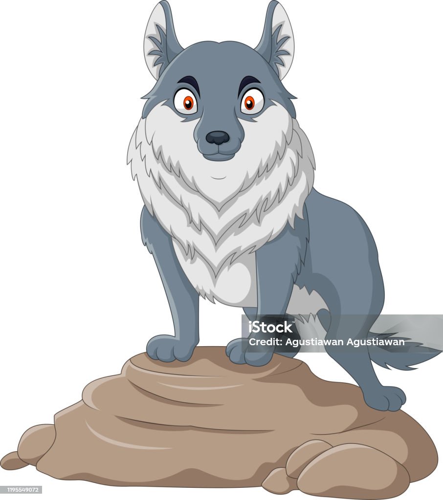 Serigala Kartun Berdiri Di Atas Batu Ilustrasi Stok - Unduh Gambar ... Serigala Kartun Berdiri Di Atas Batu Ilustrasi Stok - Unduh Gambar ...