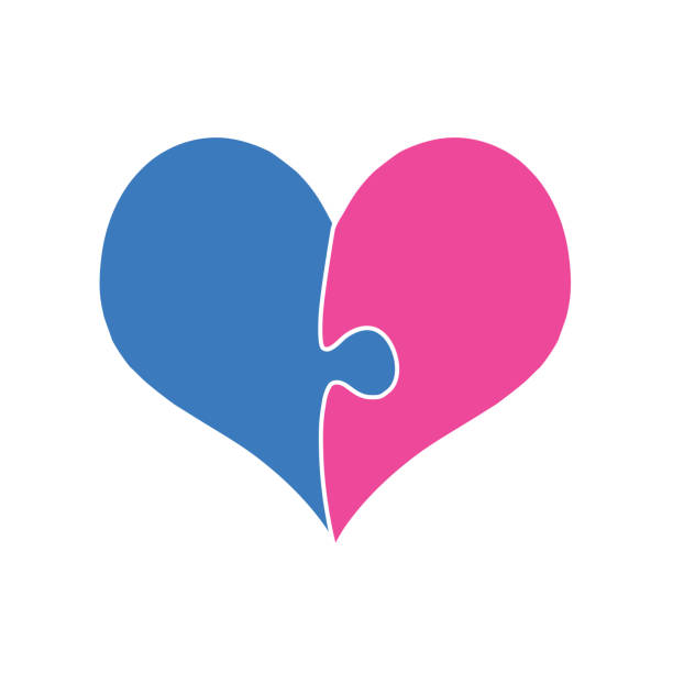 70 Heart Puzzle Pieces Clip Art Stock Illustrations Royalty Free Vector Graphics And Clip Art