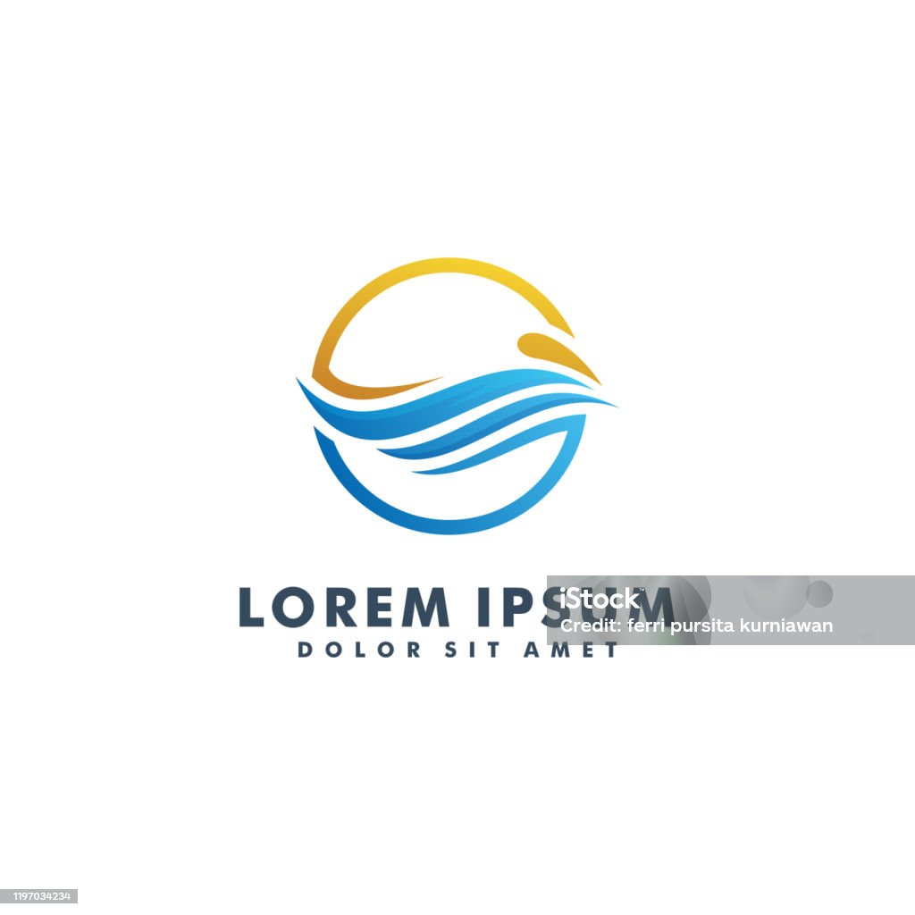 Vektor Desain Templat Logo Gelombang Air Ilustrasi Stok - Unduh Gambar ... Vektor Desain Templat Logo Gelombang Air Ilustrasi Stok - Unduh Gambar ...