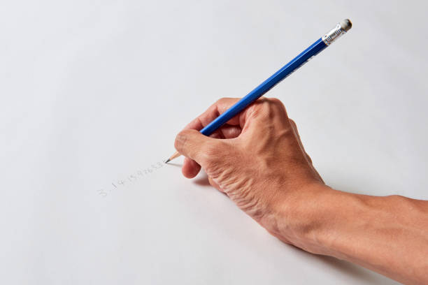 Free Stock Photo of Overhead view of a person s handwriting calligraphy ...