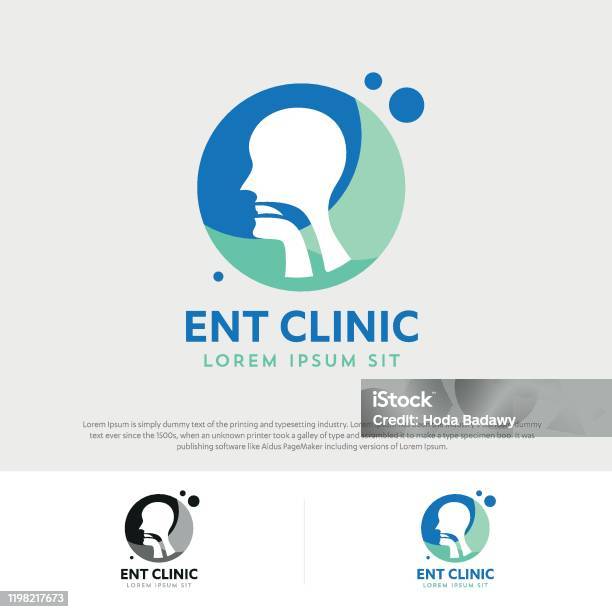 Logo Tk Kepala Untuk Telinga Hidung Dokter Tenggorokan Ikon Vektor ... Logo Tk Kepala Untuk Telinga Hidung Dokter Tenggorokan Ikon Vektor ...