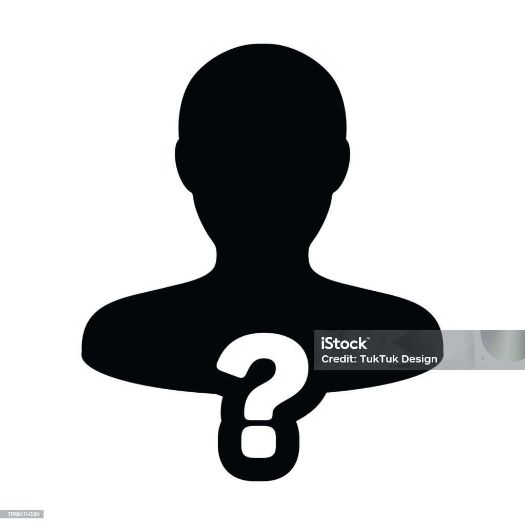 Point Dinterrogation De Vecteur Dicône De Support Avec Le Symbole