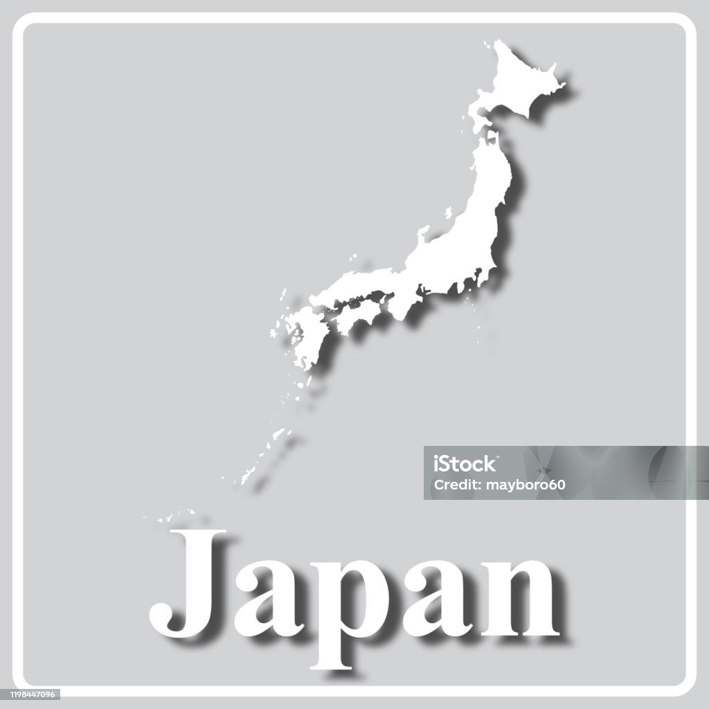 Ikon Abuabu Dengan Siluet Putih Peta Jepang Ilustrasi Stok - Unduh ... Ikon Abuabu Dengan Siluet Putih Peta Jepang Ilustrasi Stok - Unduh ...