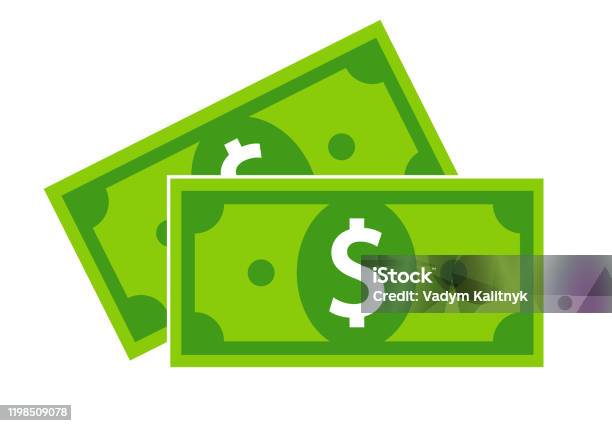 Signe De Dollar De Vecteur Icône De Dollar Dargent Symbole De Billet De