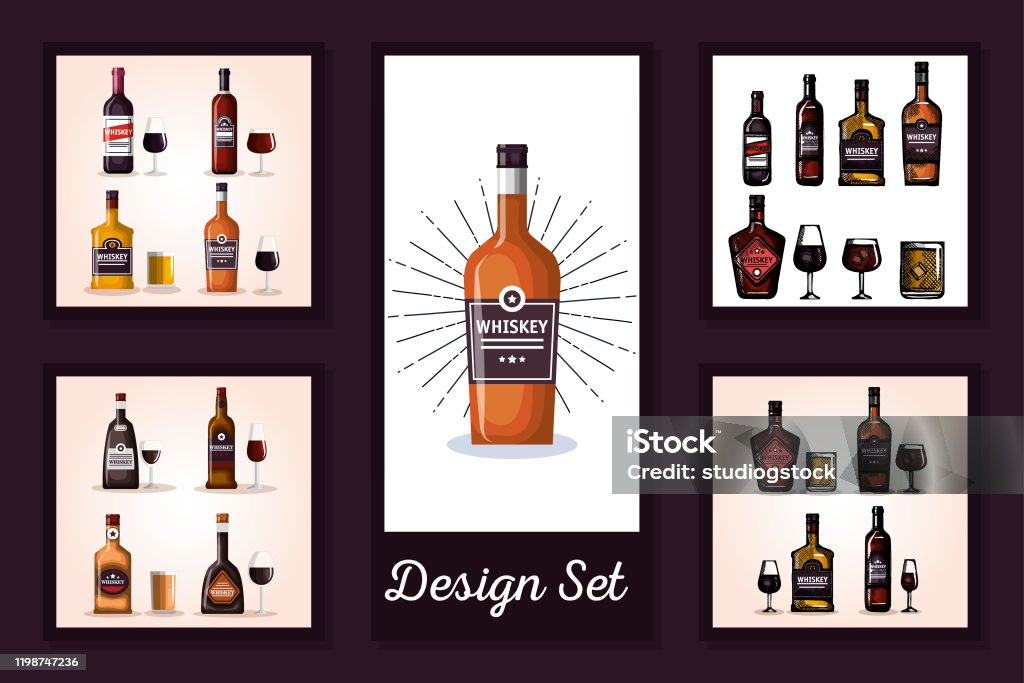 Disegni Di Bottiglie Whisky E Tazze Bicchiere - Immagini vettoriali ... Disegni Di Bottiglie Whisky E Tazze Bicchiere - Immagini vettoriali ...