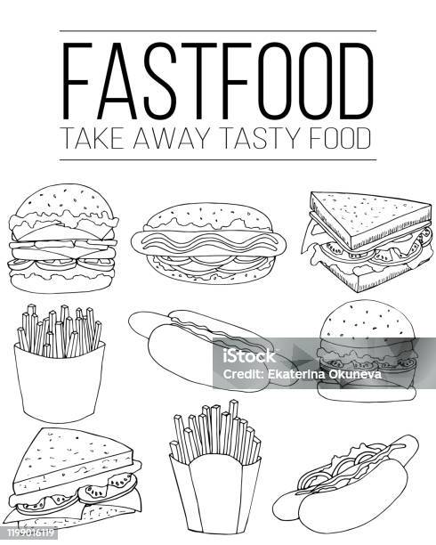 Vektor Template Selebaran Makanan Cepat Saji Ilustrasi Kartu Makanan ... Vektor Template Selebaran Makanan Cepat Saji Ilustrasi Kartu Makanan ...