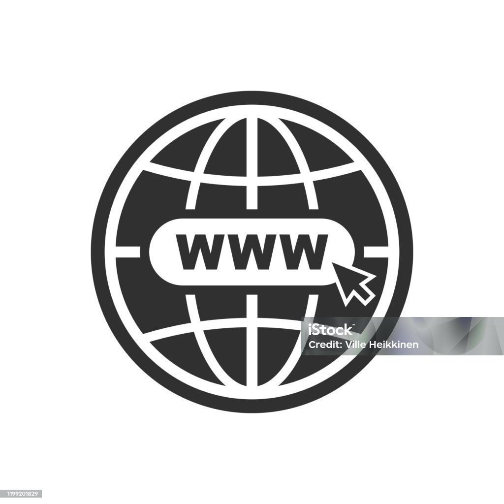 Sito Web Forma Icona Internet Con Cursore Simbolo Del Logo ... Sito Web Forma Icona Internet Con Cursore Simbolo Del Logo ...