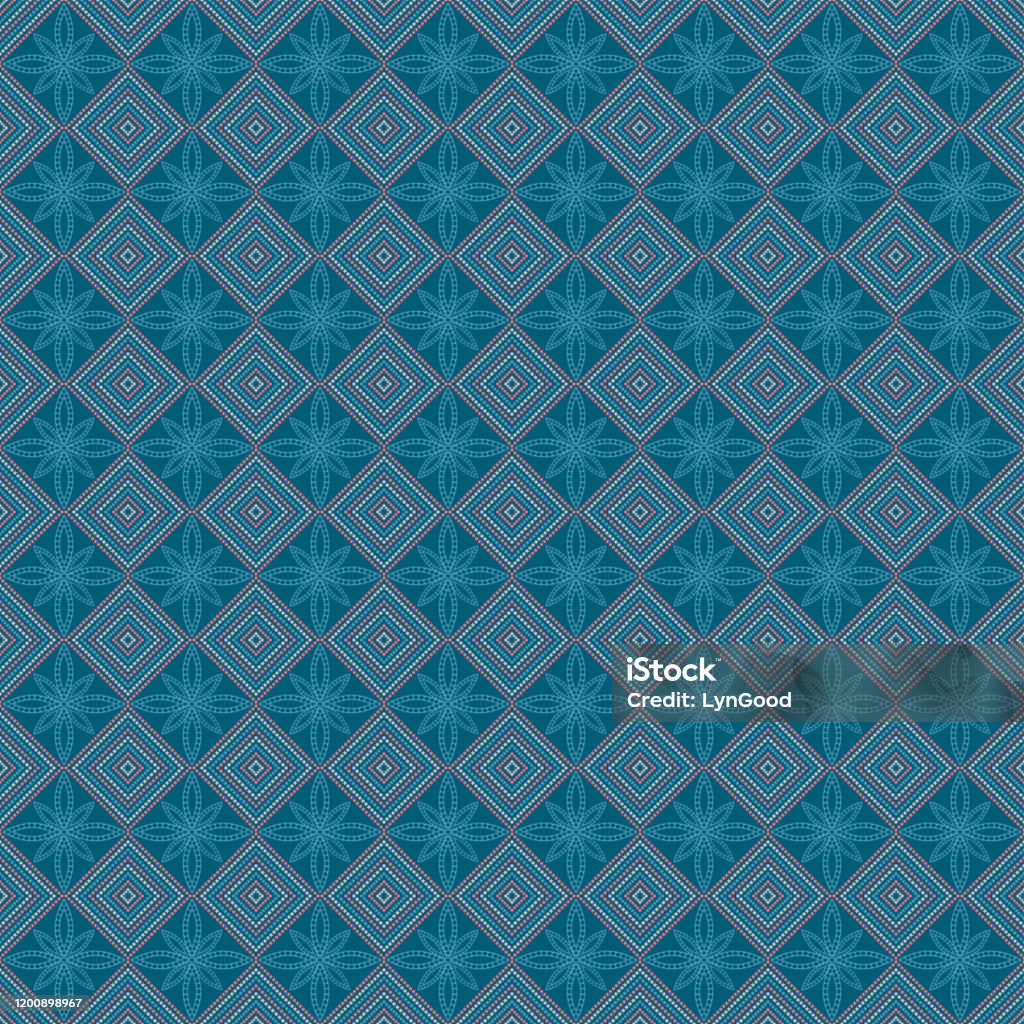 Seamless African Vector Design Pattern Stock Illustration Download