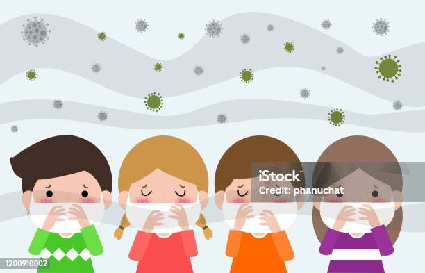 Anakanak Bertopeng Karena Debu Halus Pm 2 5 Anak Lakilaki Dan Perempuan ... Anakanak Bertopeng Karena Debu Halus Pm 2 5 Anak Lakilaki Dan Perempuan ...