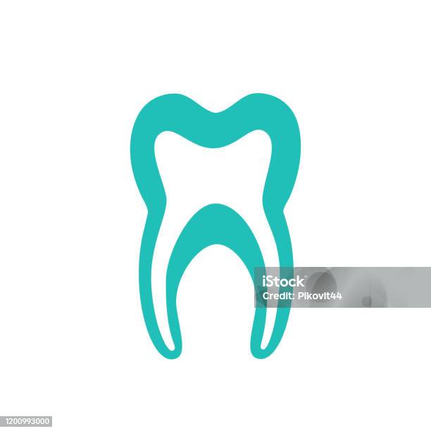 Vector Isolated Illustration Of Tooth Stock Illustration Download Image Now Advertisement