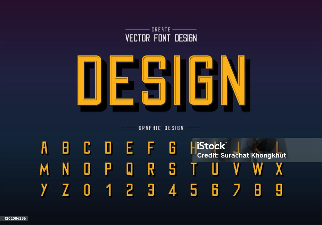 Font Bayangan Hitam Dan Vektor Alfabet Desain Tipe Huruf Oranye Dan ... Font Bayangan Hitam Dan Vektor Alfabet Desain Tipe Huruf Oranye Dan ...
