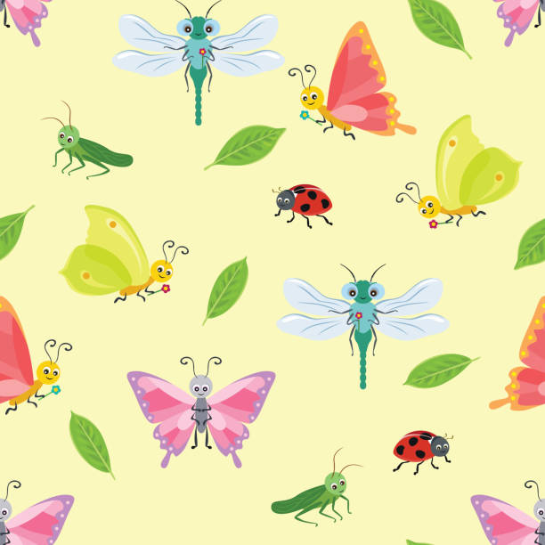 110 Grasshopper Leaf Background Stock Illustrations Royalty Free Vector Graphics And Clip Art