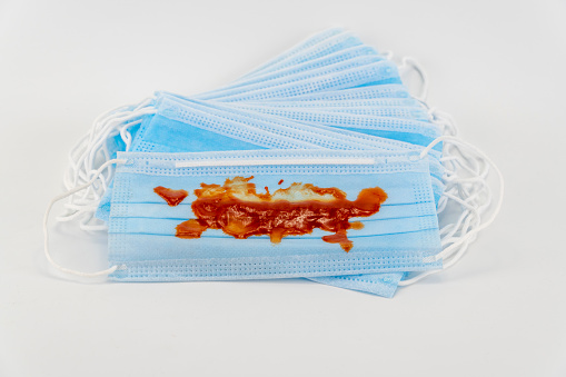 Máscara Protectora Quirúrgica Cara De Vendaje Respiratorio Médico Con ... Máscara Protectora Quirúrgica Cara De Vendaje Respiratorio Médico Con ...