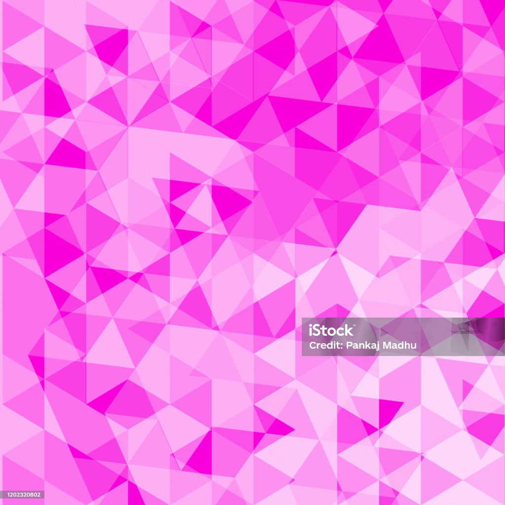 Geometric Abstract Triangle Tile Mosaic Pattern Background Polygon