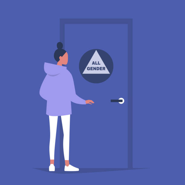 1 400 Gender Neutral Icon ภาพประกอบสต็อก กราฟิกแบบเวกเตอร์ปลอดค่า