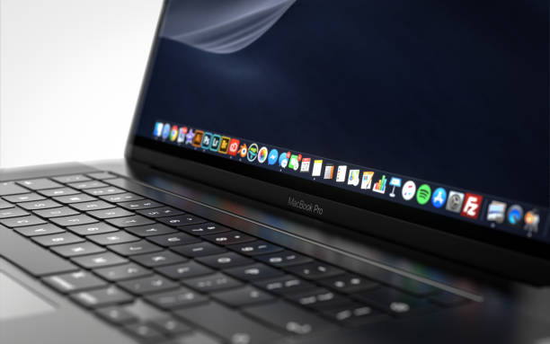 Free Stock Photo of MacBook Pro keyboard with a focus on sleek design ...