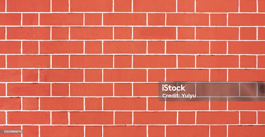 Muro De Ladrillo Naranja Fondo Rojo Claro De Mampostería Textura