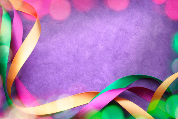 Free Stock Photo of Ribbon banner purple background | Download Free ...