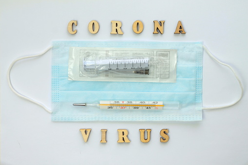 Kata Coronovirus Dalam Huruf Kayu Konsep Perawatan Kesehatan Global ... Kata Coronovirus Dalam Huruf Kayu Konsep Perawatan Kesehatan Global ...