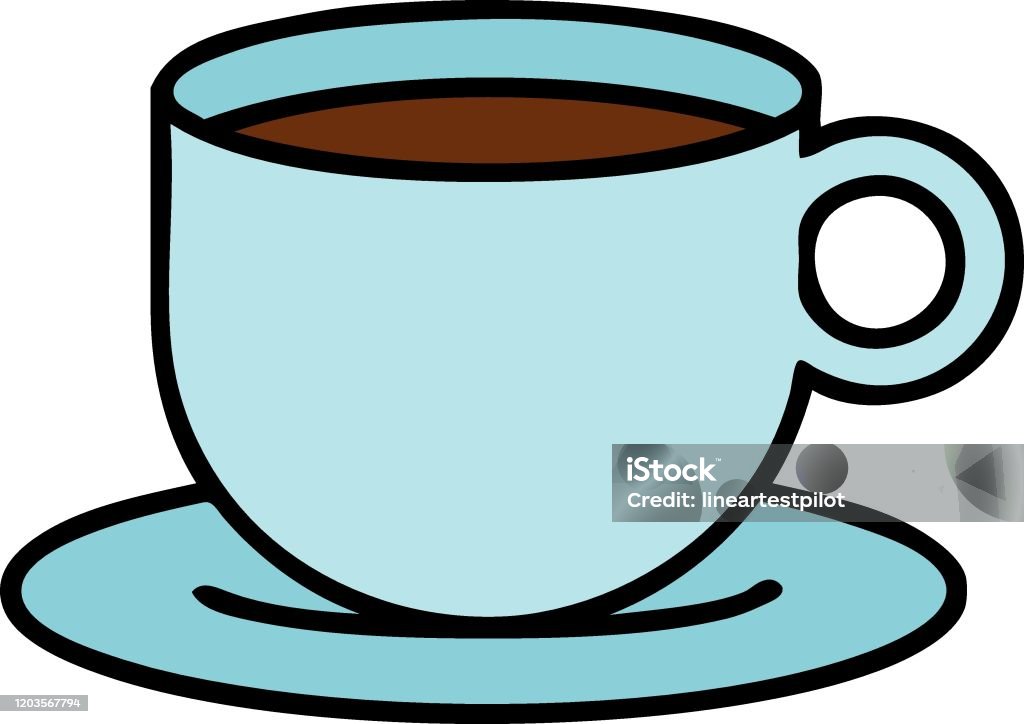 Tatouage Traditionnel Dune Tasse De Café Vecteurs Libres De Droits Et