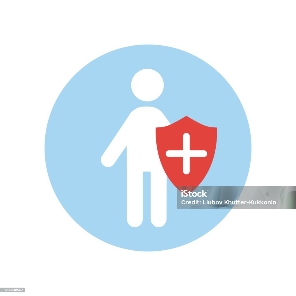 Immunity System Icon Human Immune Concept Medical Examination Virus