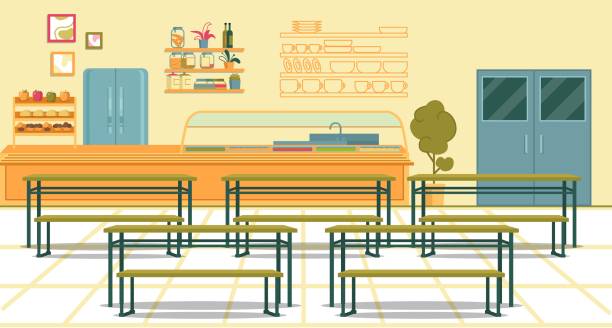 Clipart High School Cafeteria