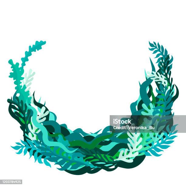 Bingkai Lingkaran Rumput Ganggang Dan Air Desain Laut Hijau Dan ... Bingkai Lingkaran Rumput Ganggang Dan Air Desain Laut Hijau Dan ...