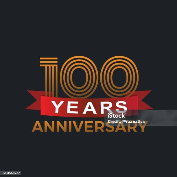 Vetores de Logotipo De Aniversário De 100 Anos Com Fita Vermelha E ... Vetores de Logotipo De Aniversário De 100 Anos Com Fita Vermelha E ...